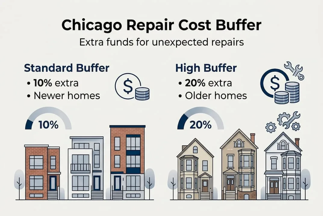 Estimate home repair costs after inspection Chicago 2026